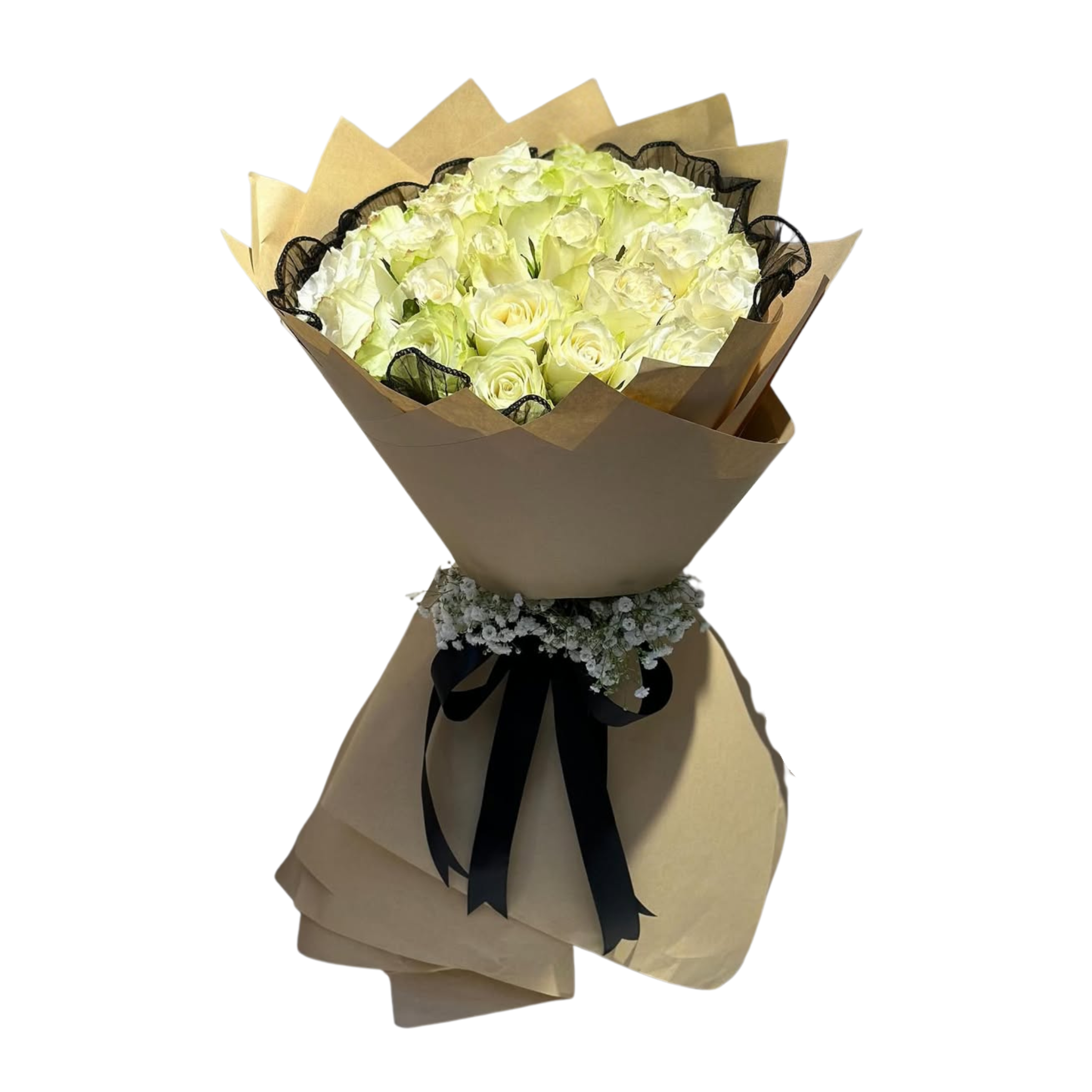 Send Elegant White Roses to Mosul, Iraq | Free Delivery Included ...