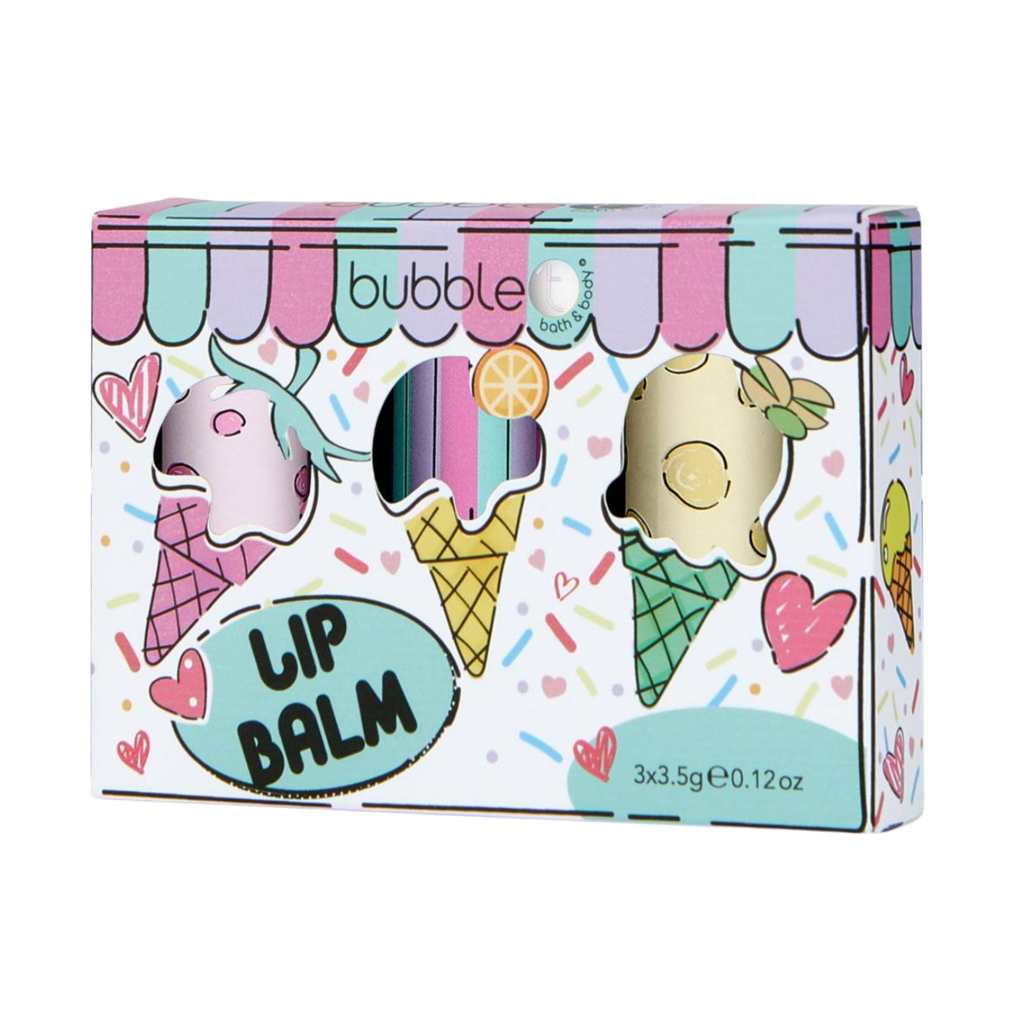 Bubble T Lip Balm Gift Set – 3-Piece Lip Care Delivery in Iraq – SHA100 ...